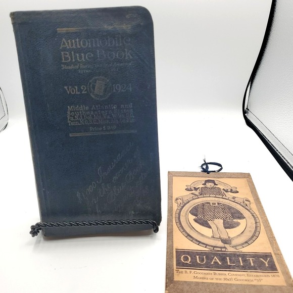 Accents | 1924 Official Automobile Blue Book Vol 2 Standard Touring ...